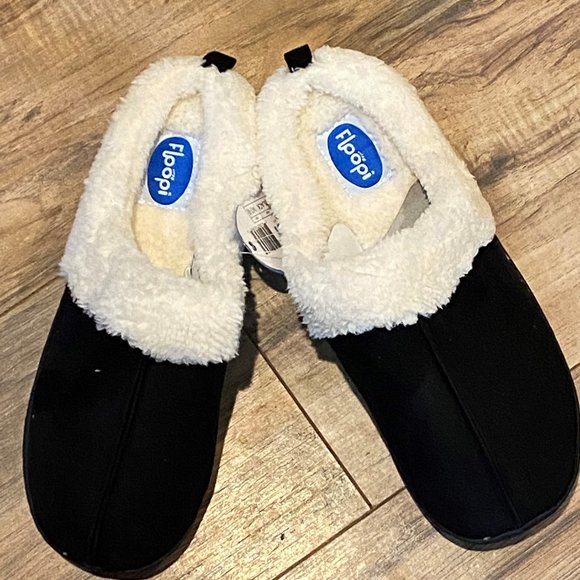 Floopi | Shoes | Floopi Womens Faux Fur Lined Clog Slippers | Poshmark